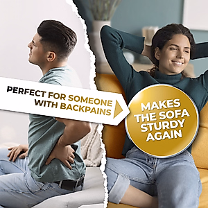 Golden Home Essentials XL 23.2in x 68in Couch Support for Sagging Cushions - Extra Wide Sofa Cushion Support Board - 0.4in Saggy Couch Cushion Support for Sagging Seat - Sagging Couch Support Board