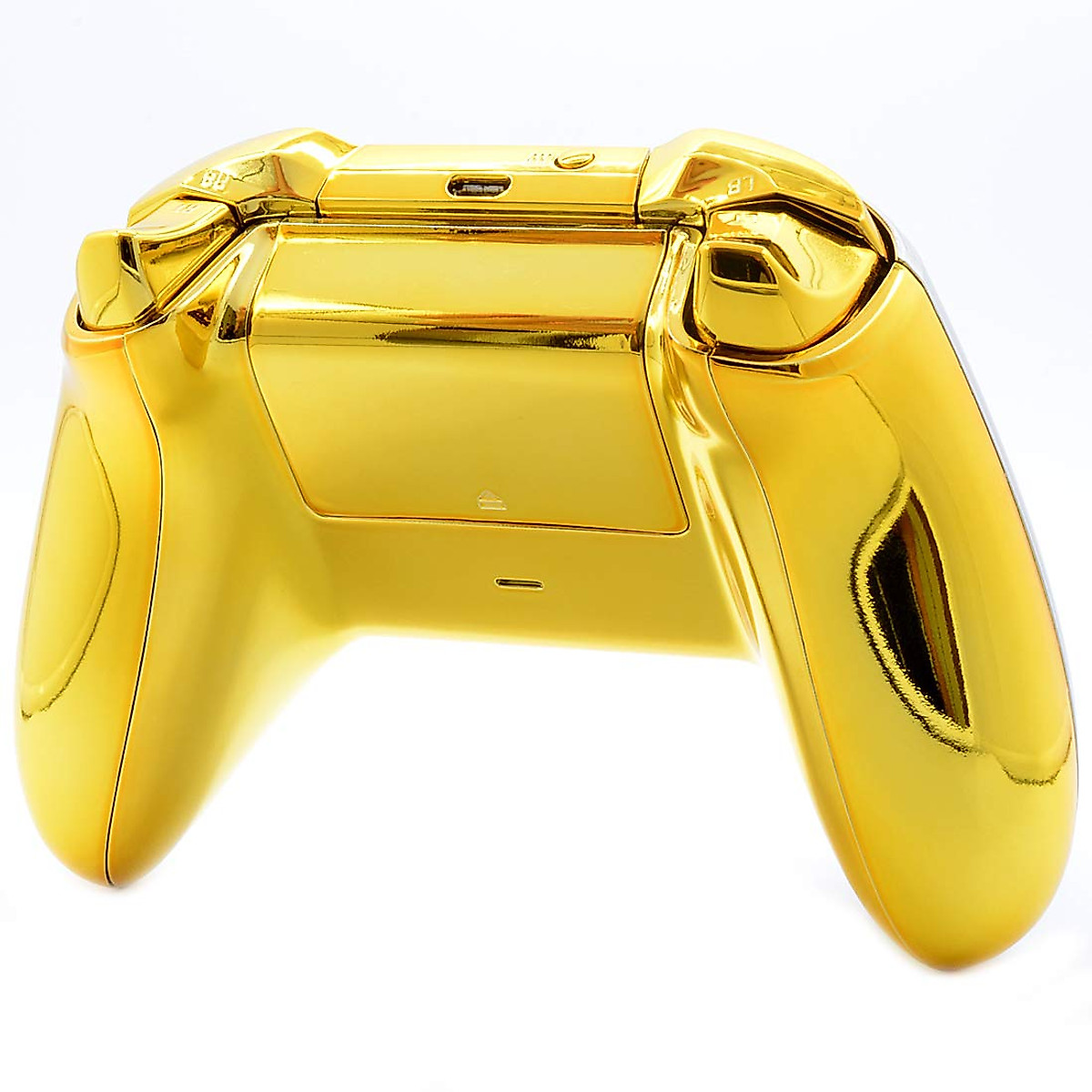 "Gold Thunder" UN-MODDED Custom Controller compatible with Xbox One S/X Unique Design (with 3.5 jack)