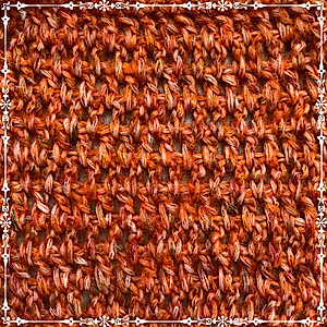 KnitPal Cotton Alpaca Tweed Yarn for Crocheting, 20% Alpaca, 60% Cotton, 20% Polyamide - Alpaca Wool Yarn - DK Yarn 3 Weight - 4 Skeins, 588yds/200g - Orange Pumpkin