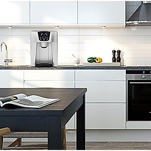Whynter Silver IDC-221SC Countertop Direct Connection Ice Maker and Water Dispenser, One Size