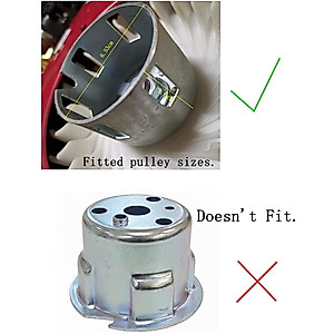 YAMAKATO Recoil Starter Assembly for Honda GX120 GX160 GX200 159cc 163cc 196cc 4hp 5.5hp 6.5hp Engine Generators Pull Start Cord Rope