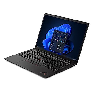 Lenovo ThinkPad X1 Carbon 11th Gen Business Laptop, 14.0" WUXGA (1920 x 1200) Non-Touch, 13th Gen Intel Core i7-1355U, 16GB Ram, 1TB SSD, Fingerprint Reader, Webcam, Windows 11 Pro, XPI Bundle