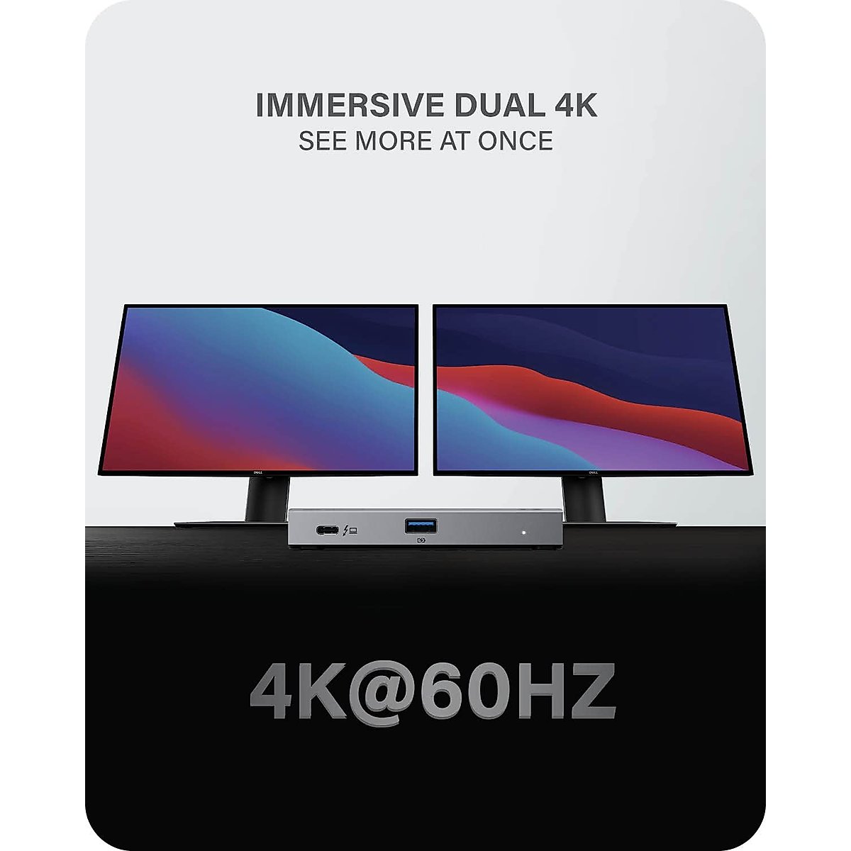 Alogic TB4H3TB Thunderbolt 4 Blaze Dock Compact Hubtriplethunderbolt Output