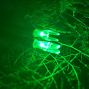 Ellen Archery 6PCS New X Lighted Nock Universal LED S Nock Fit Arrows .204 .233 .244 .246 Inside Diameter Automatically Bowstring Screwdriver Included (Green)