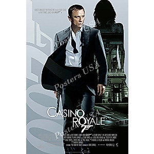 Posters USA 007 Casino Royale James Bond Movie Poster GLOSSY FINISH - MOV205 (24" x 36" (61cm x 91.5cm))
