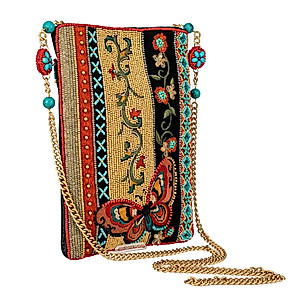 Mary Frances Womens Mary Frances Journey Mini Crossbody handbag, Multi, One Size US