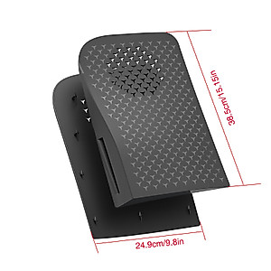 PS5 Console Face Plates,PlayStation 5 Accessories with Fan Vents Faceplate，with Dust Filter for Cooling Vents,Shockproof ABS Shell Cover Case - Digital Edition