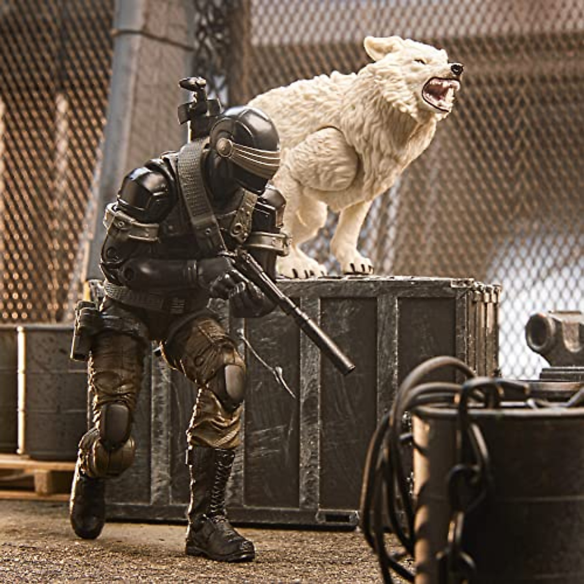 G. I. Joe Wolf Classified Series Snake Eyes & Timber Action Figures 52 Collectible Premium Toys, 6-Inch Scale, Custom Package Art, F4321