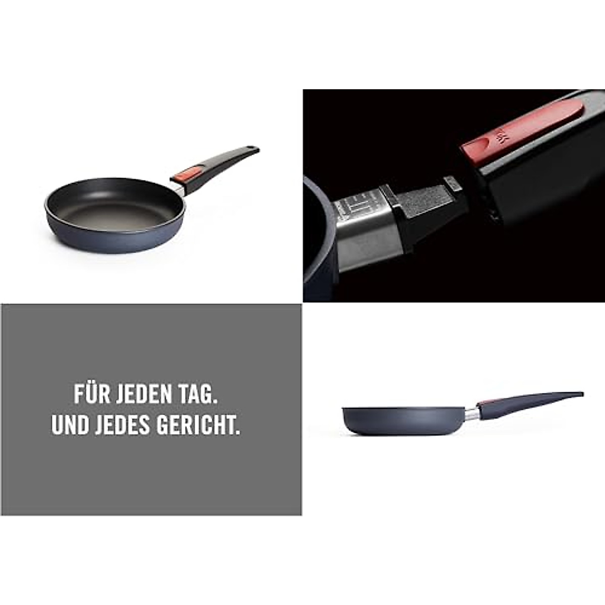 Woll Diamond Plus Nonstick Fry Pan with Detachable Handle, 8-Inch