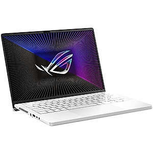 EXCaliberPC 2023 ASUS ROG Zephyrus G14 GA402XZ-CS94 Pro Extreme (AMD Ryzen 9 7940HS, 32GB RAM, 2TB NVMe SSD, RTX 4080 12GB, 14" QHD+ 165Hz, Windows 11) Anime Matrix Gaming Notebook - Moonlight White