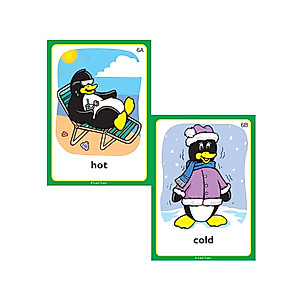 Super Duper Publications | Opposites Fun Deck Flash Cards | Educational Learning Resource for Children