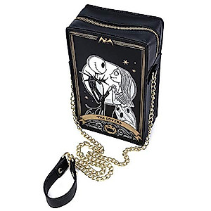 Loungefly X Disney Nightmare Before Christmas Tarot Card Passport Crossbody