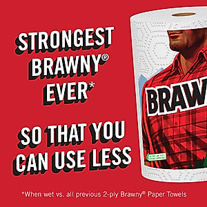 Brawny® Pick-A-Size® Paper Towels, 6 Double Rolls