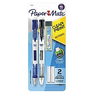 Paper Mate Clearpoint Mechanical Pencil Starter Set, 0.7mm Mechanical Pencil (2050154)