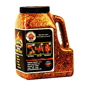 LIGHTNIN'FLAME FIRESTARTER - All Natural Food Safe. 3 qts ignites 48 Fires