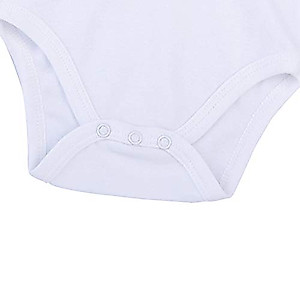 DEFAHN Baby Turtleneck Bodysuit Long Sleeve Boy Girl Solid Cotton Jumpsuit Outfit 18-24 Months, 2 Pack