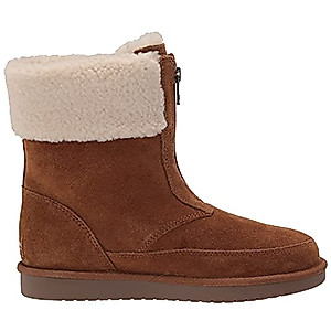 Koolaburra by UGG Unisex-Child K Lytta Short Boot, Chestnut, 4 Big Kid
