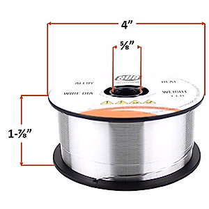 ER5356 - MIG Aluminum Welding Wire - 1 Lb x 0.035" (4 SPOOLS)