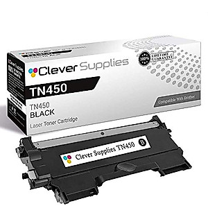 CS Compatible Toner Cartridge Replacement for Brother TN450 TN-450 Black HL-2275 2275DW 2280DW MFC-7240 7360N 7365DN 7460DN 7860 7860DW FAX-2845 Intellifax 2840 2940