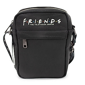 Buckle Down Friends Bag, Crossbody, Logo, Vegan Leather