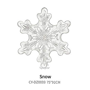 2pack Snowflake Balloon Snowflake Decorations for Winter Wonderland Party Birthday Party, Baby Shower Decorations