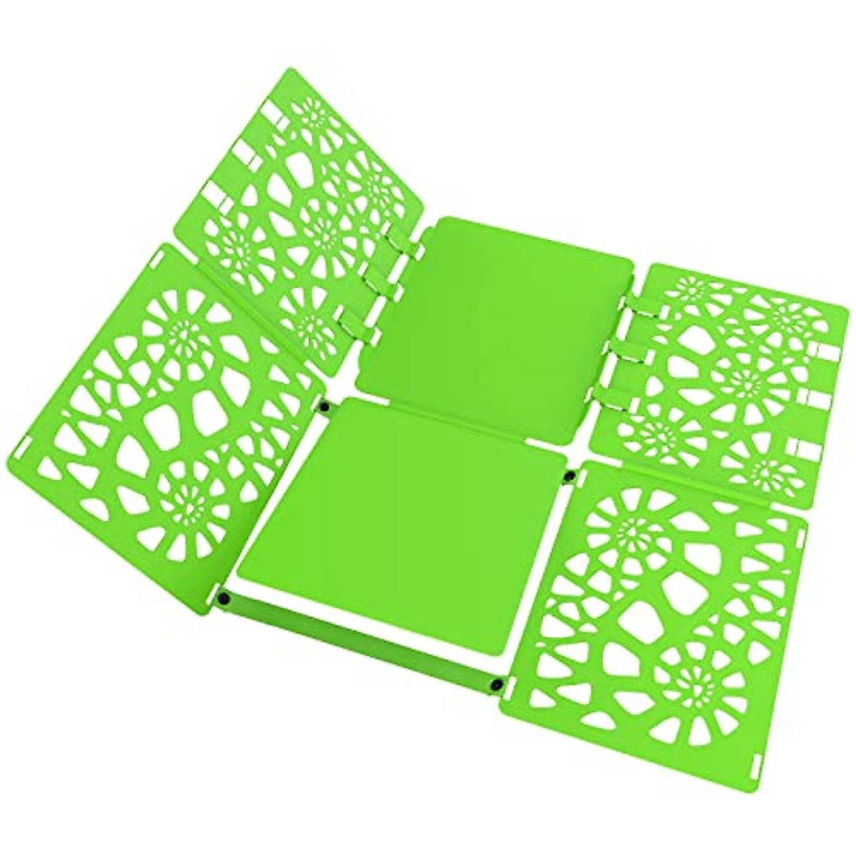 BoxLegend T Shirt Folder V2-Plus Clothes Folding Board Laundry Organizer Durable Plastic to Fold Clothes Green