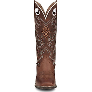 JUSTIN Boots Women's Gypsy Cam Leather Brown Cowgirl Boot Brown 7.5 B