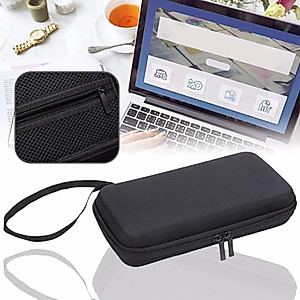 ZLiT Ti-84 Calculator Case,EVA Hard Shell Carrying Protective Storage Case Fit for Texas Instruments TI-84 Plus Calculators,Pencils and Ruler