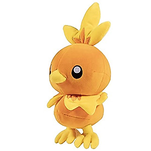 Pokémon 8" Torchic Plush - Officially Licensed - Ruby and Sapphire Starter Figure - Authentic Soft Stuffed Animal Toy - Valentine's Day & Easter Basket Stuffer Gift for Kids, Boys, Girls - 2+