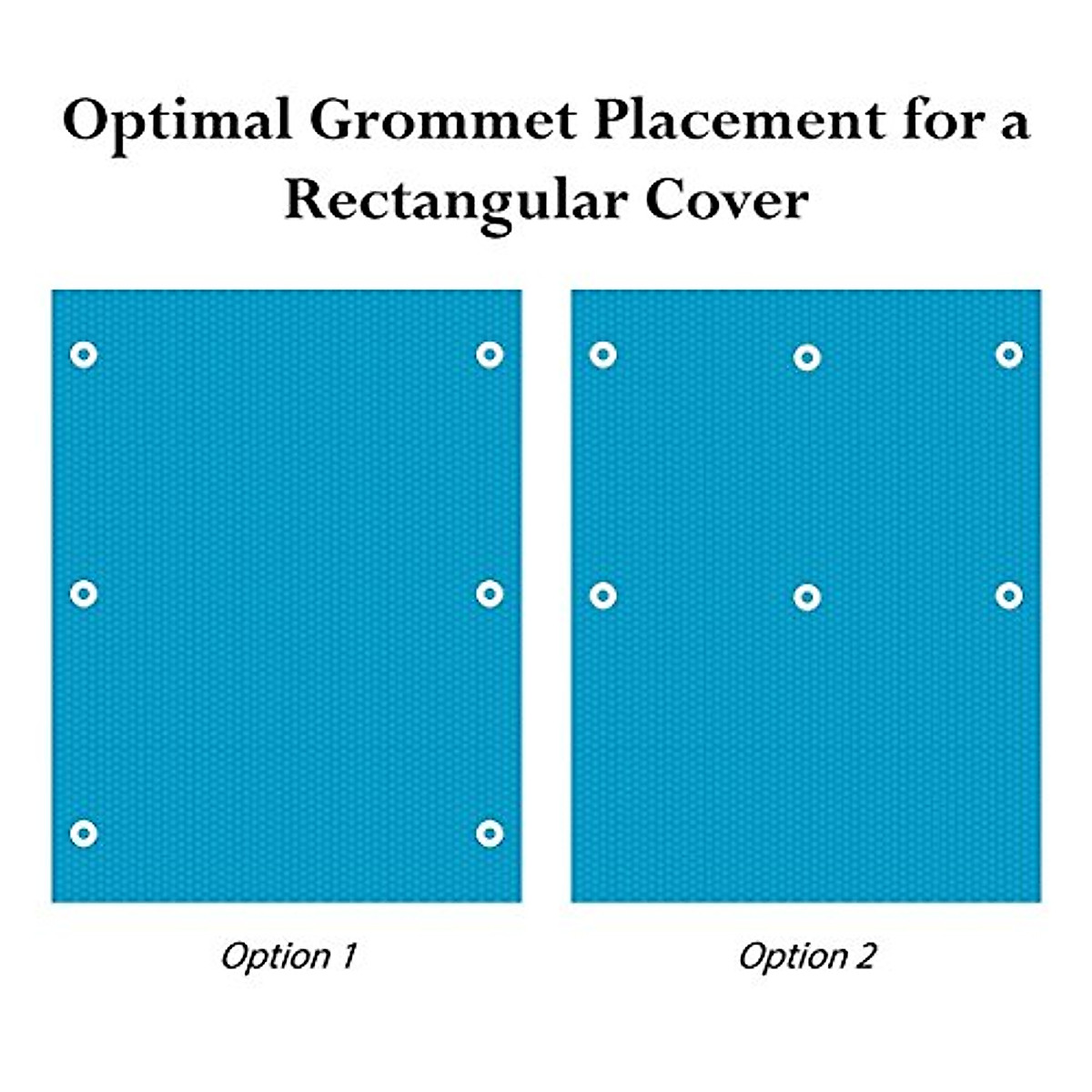 Sun2Solar Quick Drain Grommet Kit for Solar Heating Covers | Set of 6 | Water Drainage System Helps Remove Excess Water From Atop Blankets | Designed for In-Ground Above-Ground Swimming Pools and Spas