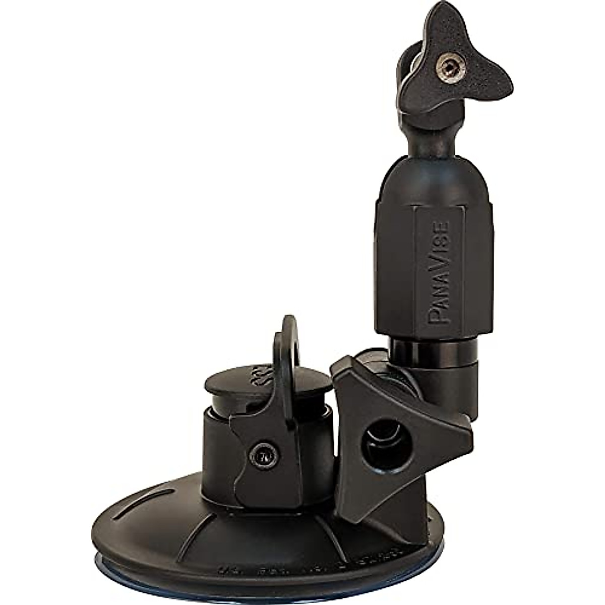 Panavise ActionGrip 13120 Single Knuckle Suction Cup Camera Mount (Matte Black)