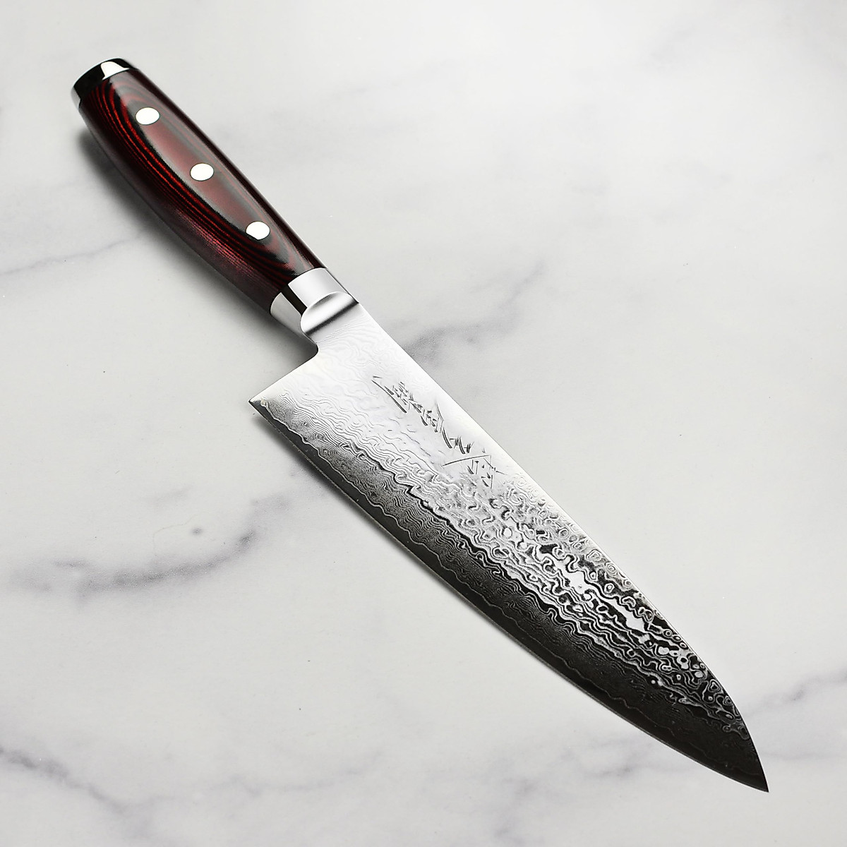 Yaxell Super Gou 8" Chef's Knife - Made in Japan - 161 Layers SG2 Stainless Damascus