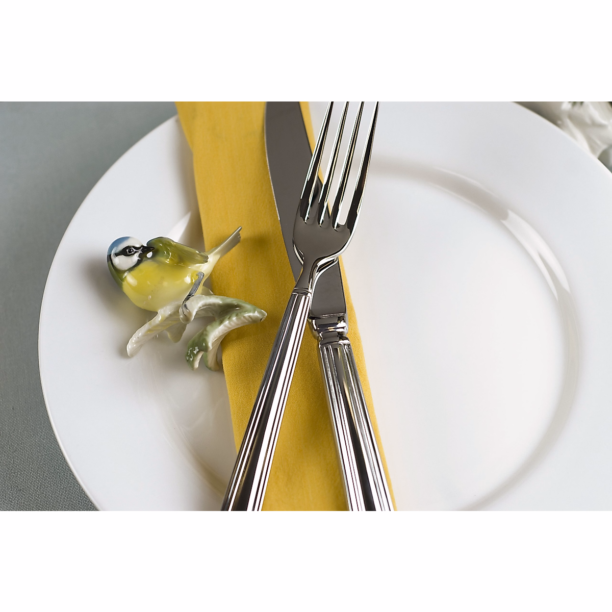 Fortessa Metropolitan 18/10 Stainless Steel Flatware Table Fork, Set of 12