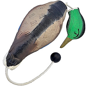 LECPECON Dead Duck Dog Training Bumper Dead Duck Dummy Bumper for Hunting Dog Training Dummy Retrieval Dog Duck Bumper