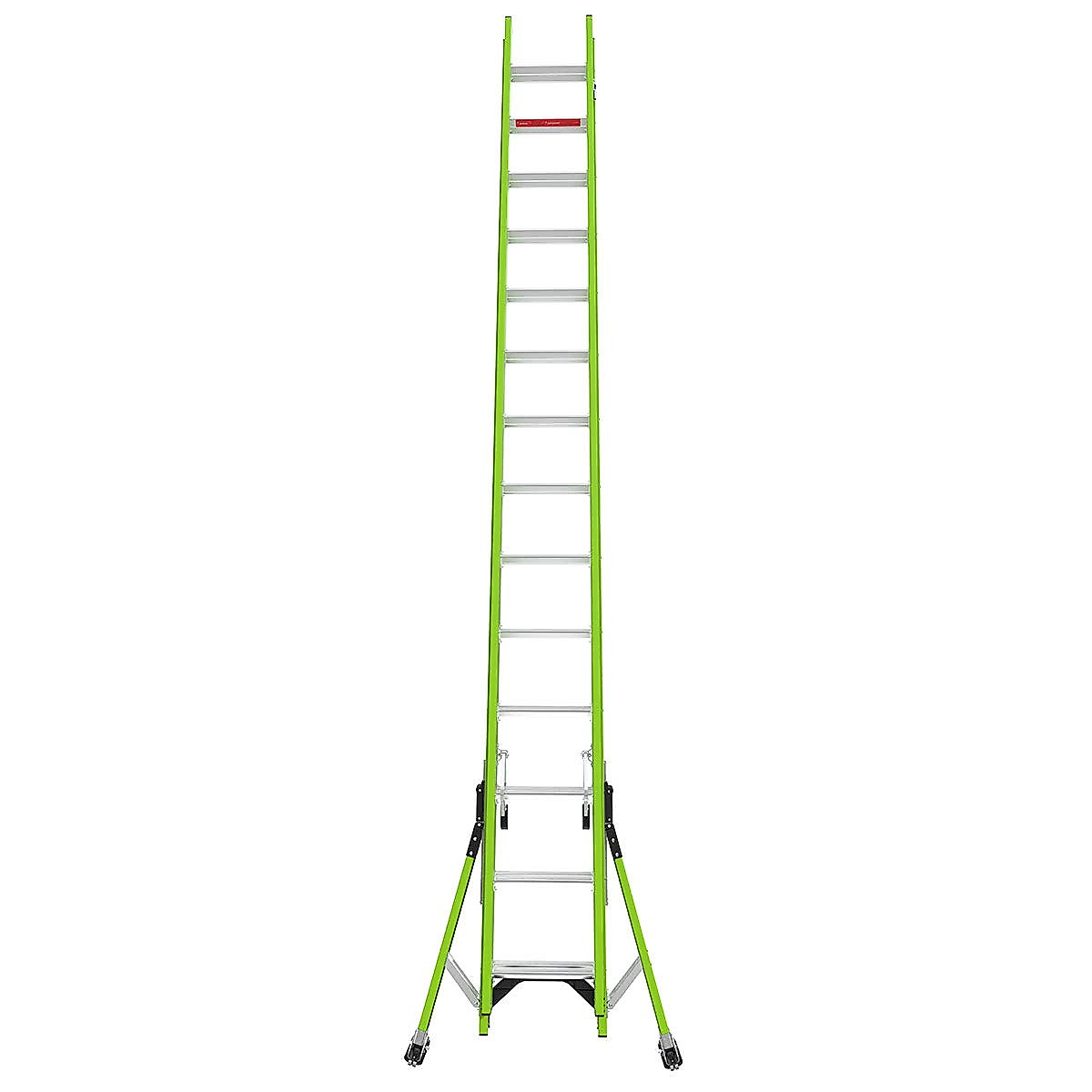 Little Giant Ladders, SumoStance, M28, 28 ft Extension Ladder, Fiberglass, Type IA, 300 lbs weight rating, (18828)