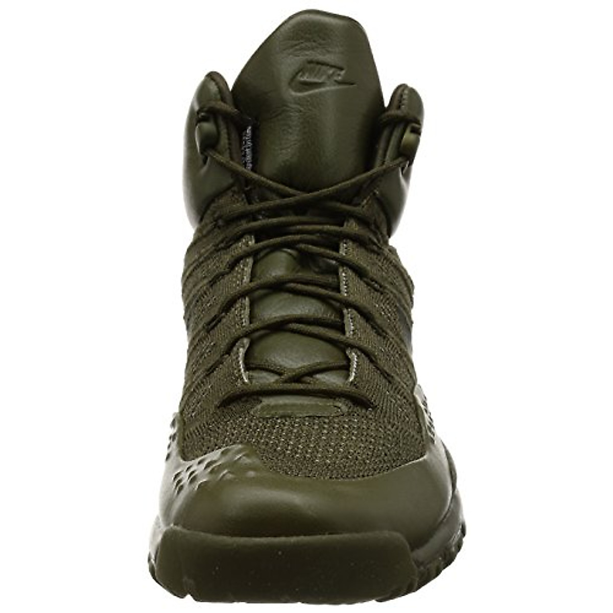 Nike Lupinek Flyknit Mens Hi Top Trainers 862505 Sneakers Shoes (UK 8.5 US 9.5 EU 43, Cargo Khaki Sequoia 300)