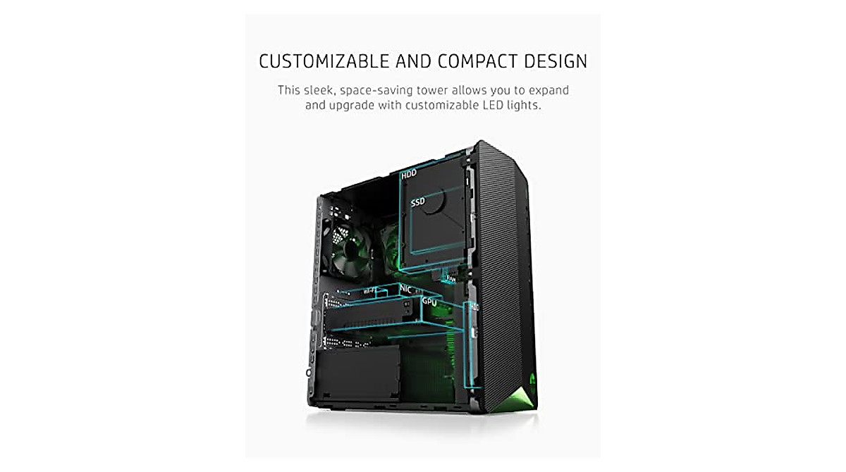 HP Pavilion Gaming Desktop with GTX 1650 Graphics