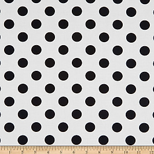 Tula Pink Linework Pom Poms Paper, Fabric by the Yard