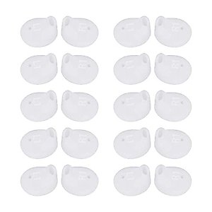 20 Pieces Silicon Replacement Earbuds Tips Cover Ear Gels Buds for Samsung Galaxy Note 5te 7/S7/S6/S6 Edge Earbuds