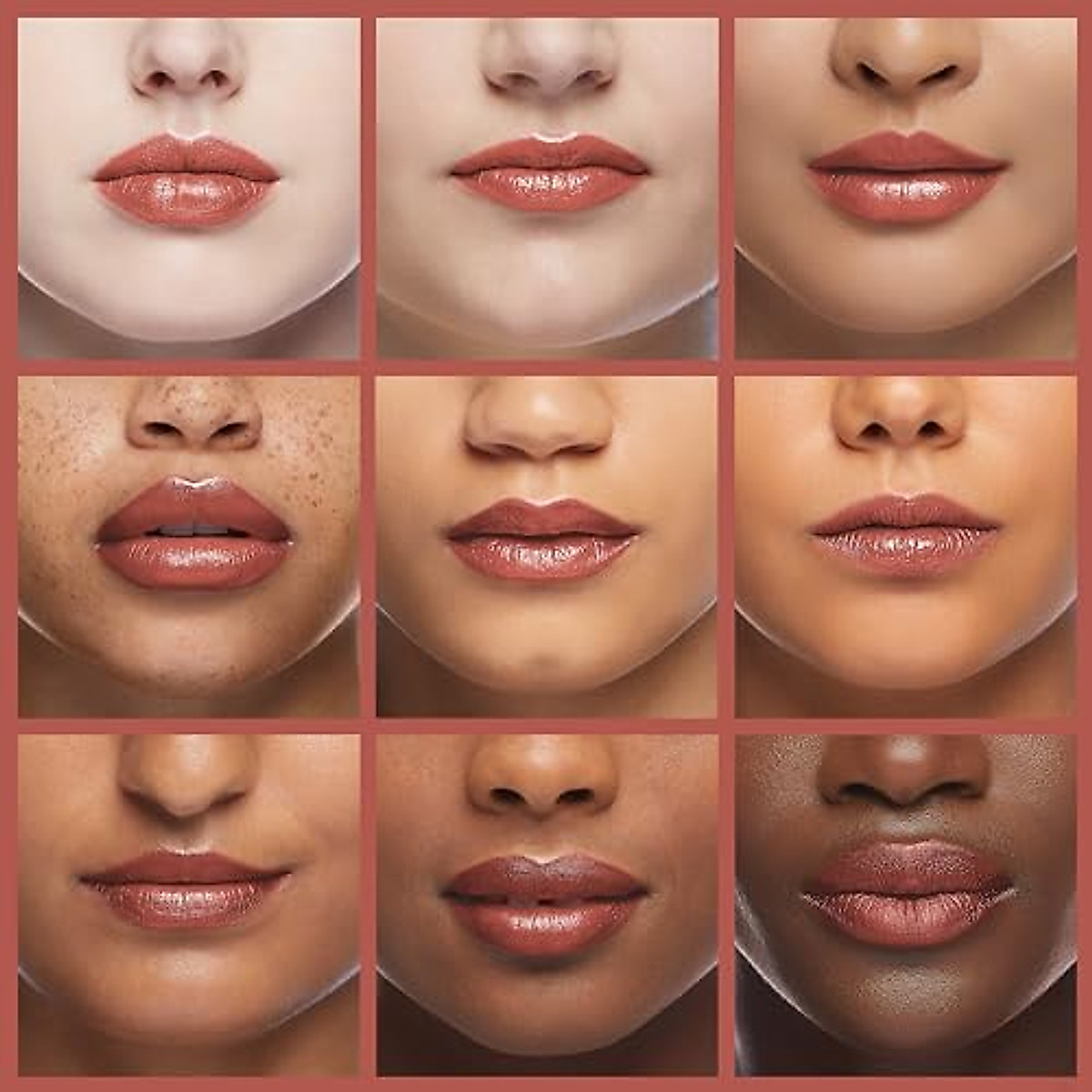 L'Paige (L56 ROSY PEARL Designer Lipstick, Aloe Vera Based, Long-lasting, Moisturizing