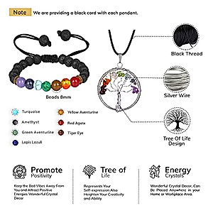 NARIBABU Amethyst Crystal Tree - Artificial Bonsai Tree - Purple Stone - Housewarming Gifts for Women - Money Tree Plant - Crystal Decor - Feng Shui Crystals and Stones - Tree of Life Gifts