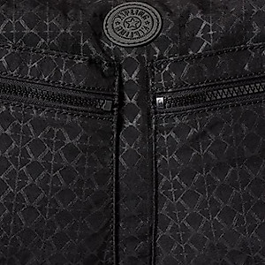 Kipling Womens WomenÂ’s Izellah Crossbody Bag, Super Light Everyday Purse, Nylon Shoulder Bag, Signature Emb, 13 L x 9 H 4.75 D US