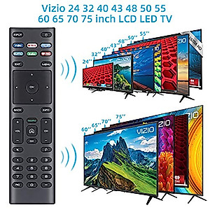 UNOCAR Remote for Vizio Smart TV Remote XRT-136 and Vizio Smart TV Quantum 4K UHD HDTV SmartCast Watchfree Vizio D E M P V Series LED LCD 24 32 40 43 48 50 55 60 65 70 75 inch TV Netflix Hulu Prime