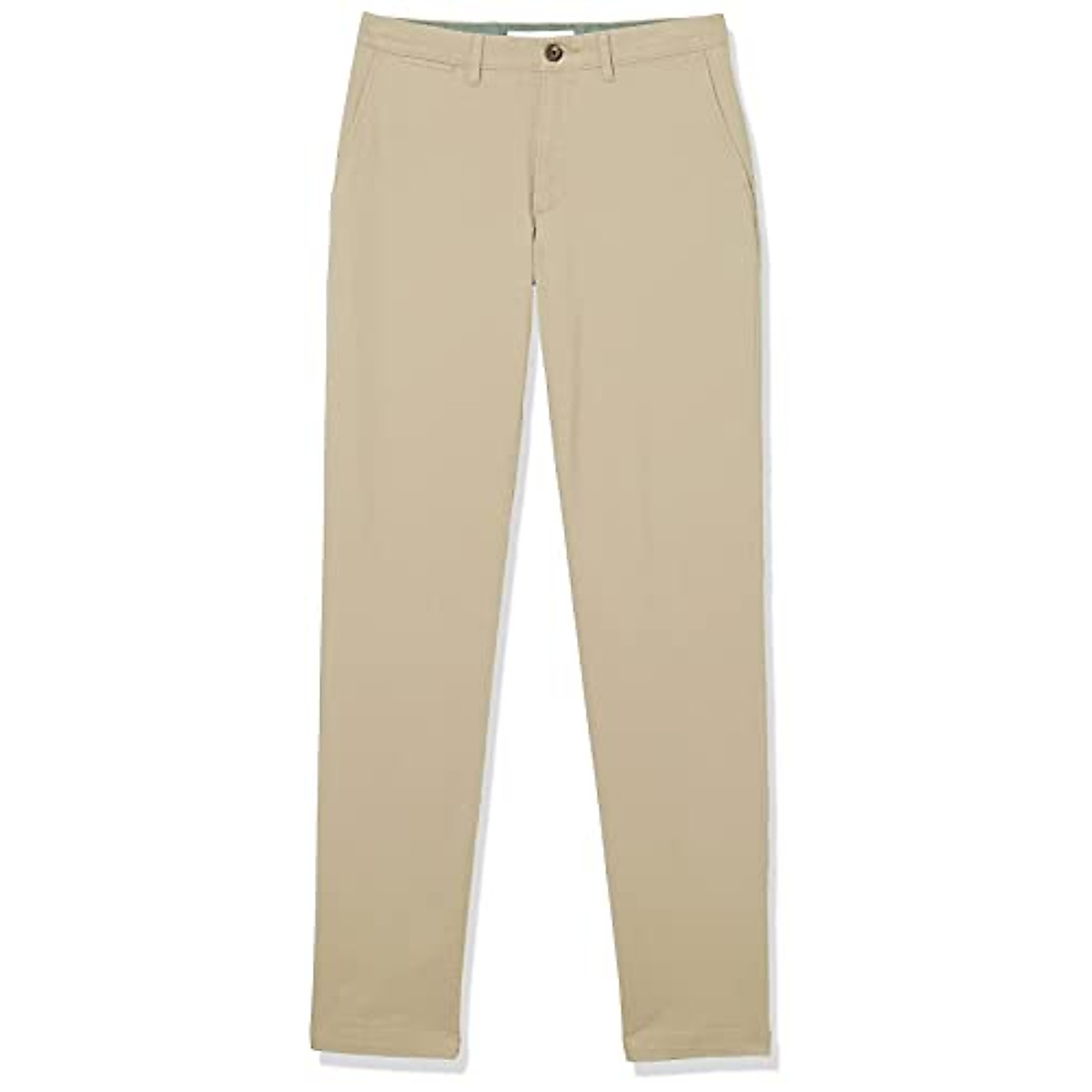 Amazon Essentials Men's Skinny-Fit Casual Stretch Chino Pant, Khaki Brown, 28W x 30L