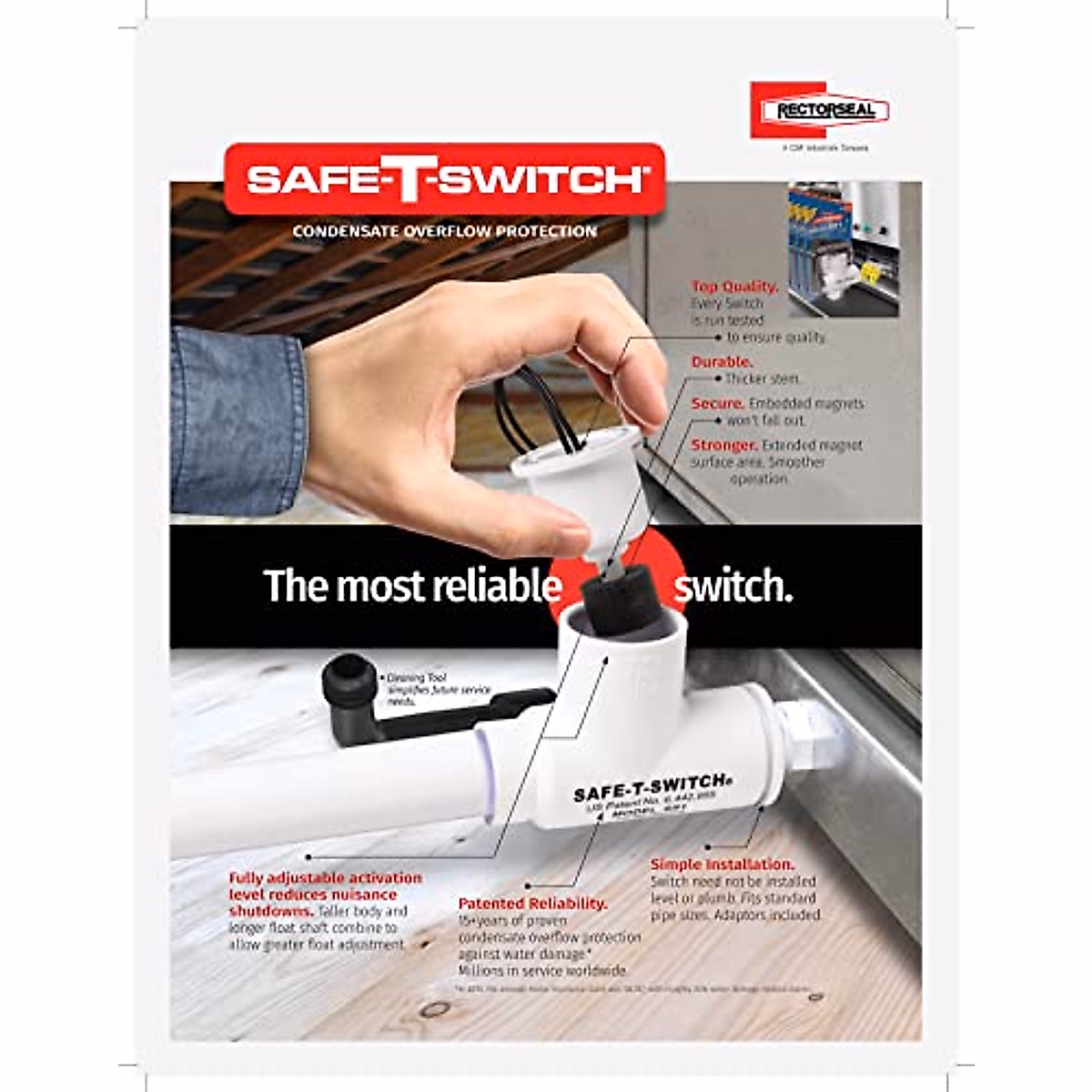 Rectorseal 97647 Safe-T-Switch Ss3