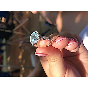 2.5 Carat (ctw) moissanite engagement ring for women Platinum Plated Silver name moissanite ring -H