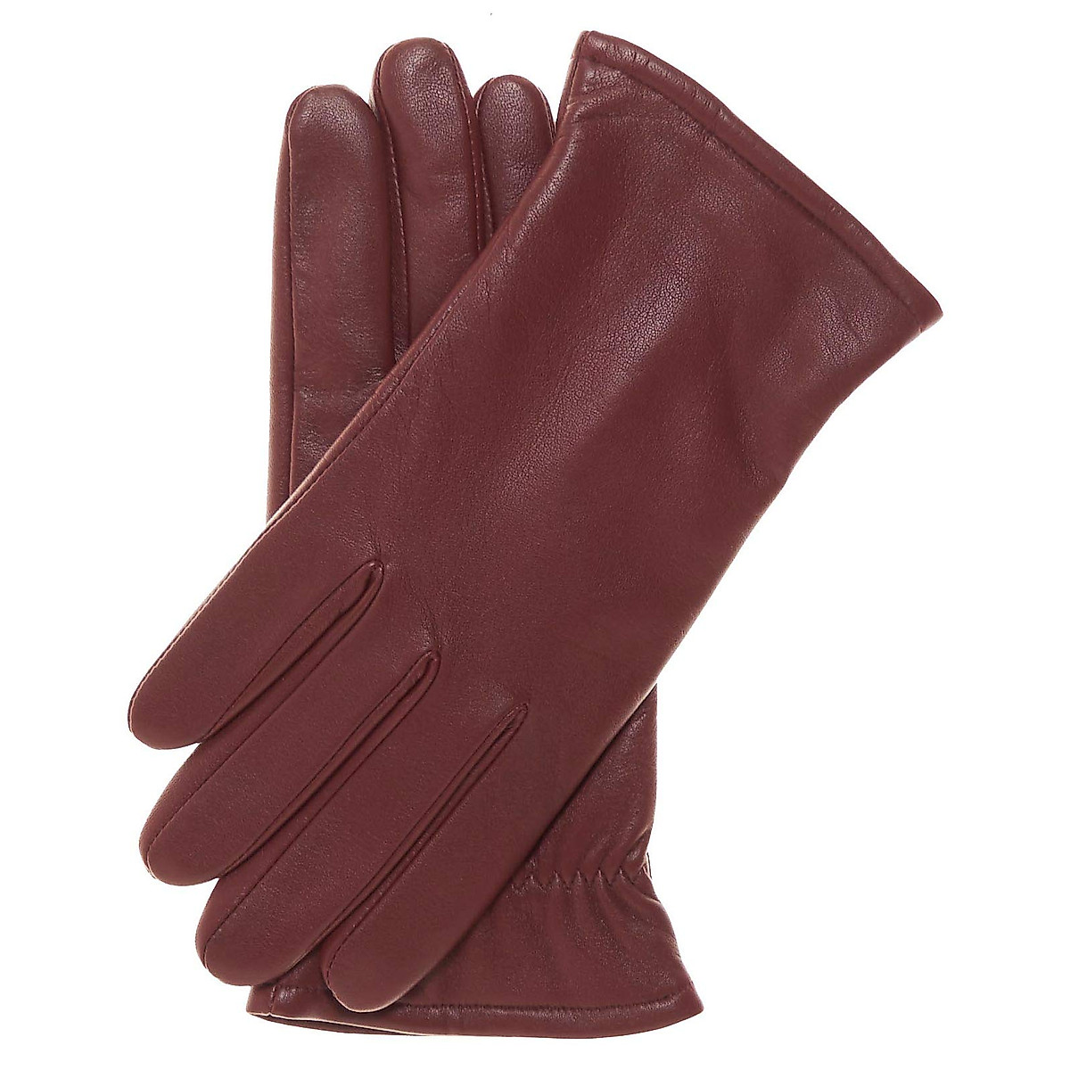 Pratt and Hart Broadway Lady’s Classic Thinsulate Lined Leather Gloves Size 8 Black