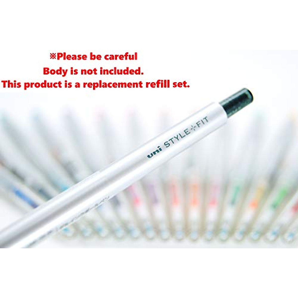 Signo Gel Ink Refills for Style Fit Gel Multi Pen 0.38mm 10 Color Ink, Sticky Notes Value Set