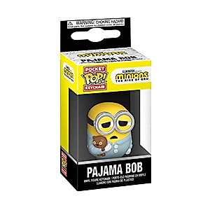 Funko Pop! Keychain: Minions: The Rise of Gru - Pajama Bob, Multicolor