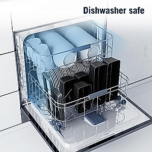 Freshmage Ziplock Bag Organizer Storage for Kitchen Drawer organizer, 5 in 1 Plastic Bag Holder Dispenser Can Be Assembled at Will, Compatible with All Brands and Sizes